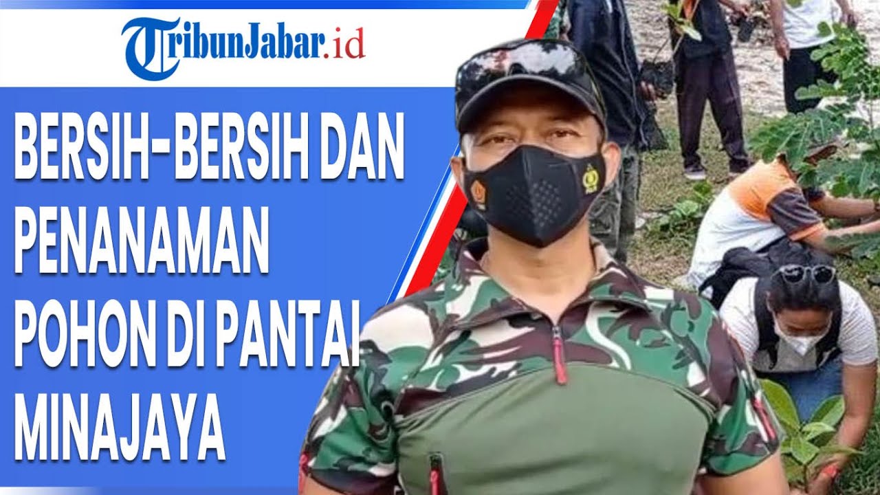 Satrad 216 Cibalimbing Surade Lakukan Bersih-bersih dan Penanaman Pohon ...