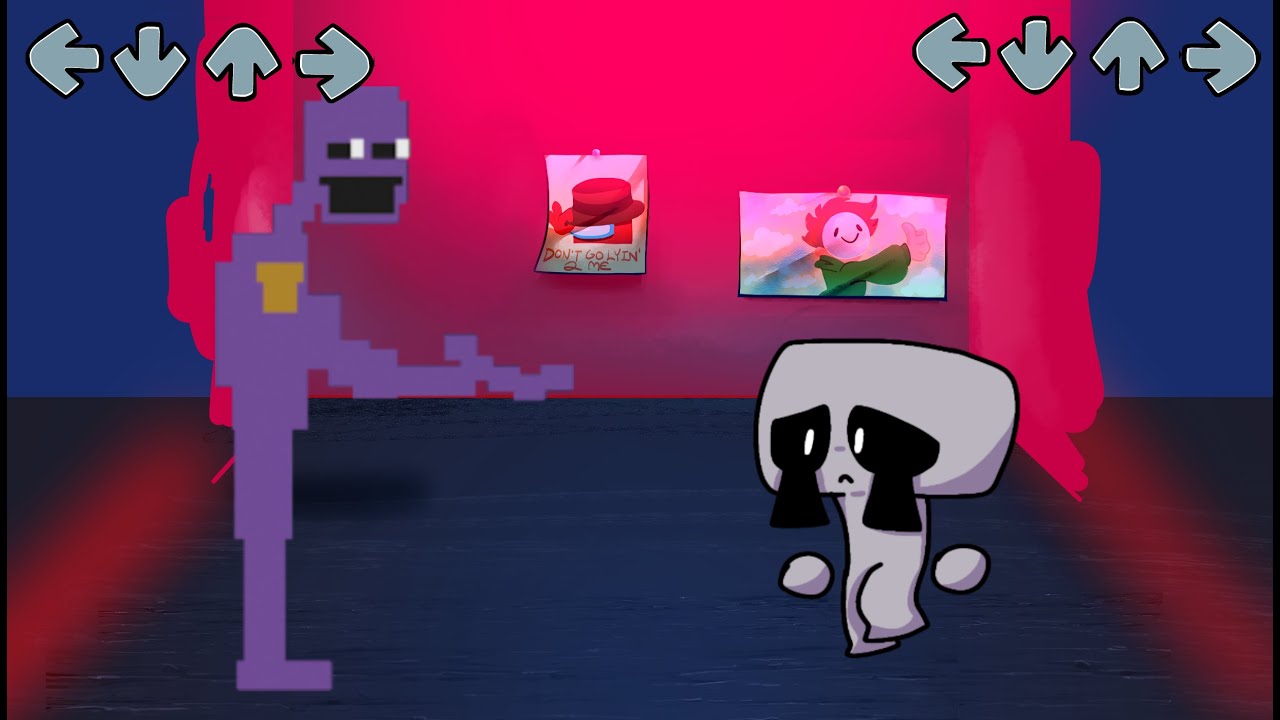 [Friday Night Funkin] Purple Guy over CG5 | Original Purple Guy Edit ...