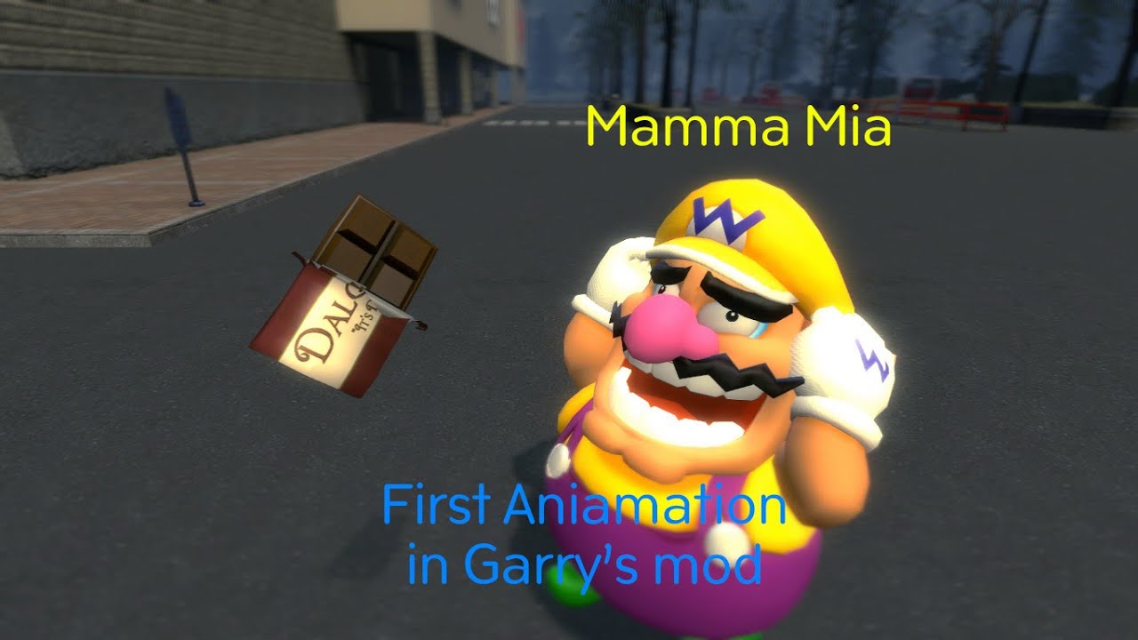 Gmod wario dies from a very expired chocolate bar - YouTube