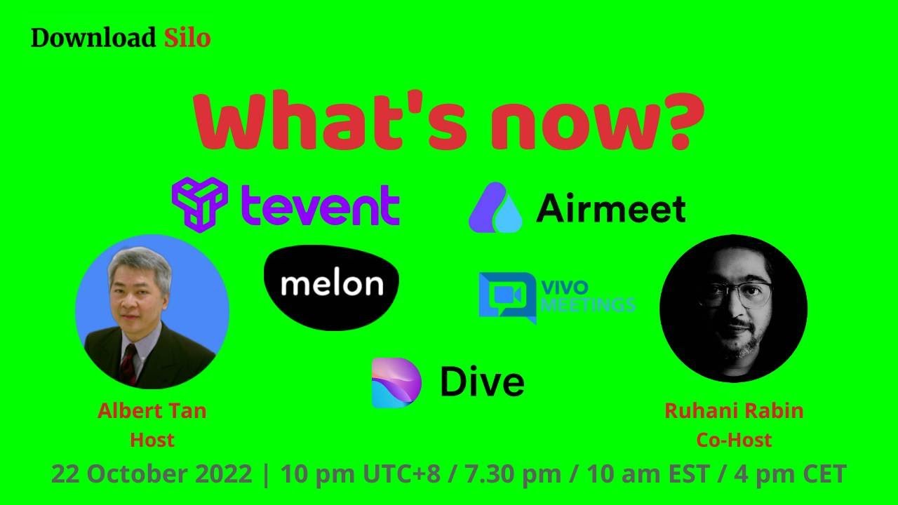 What's Now - Which Online Event/Meeting Platform To Use? Tevent ...