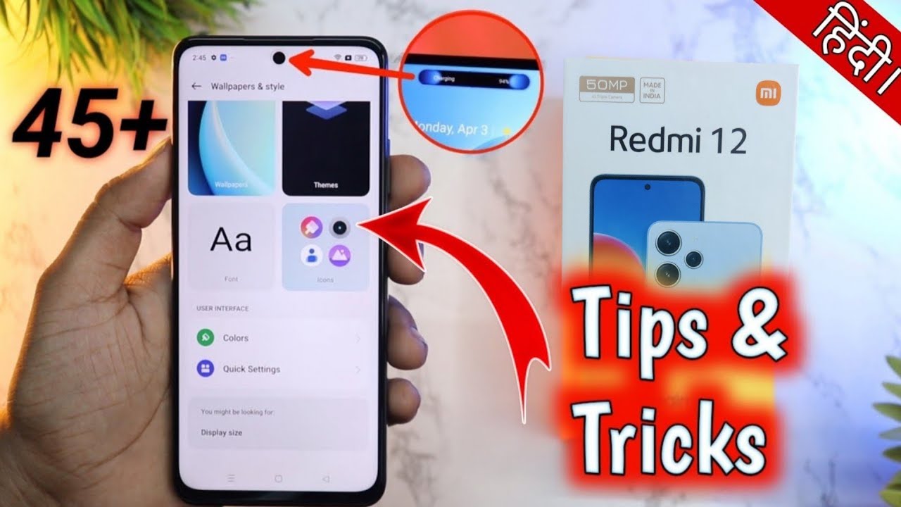 Redmi 12 Top 45+ Amazing Features|Tips & Tricks - हिंदी। - YouTube