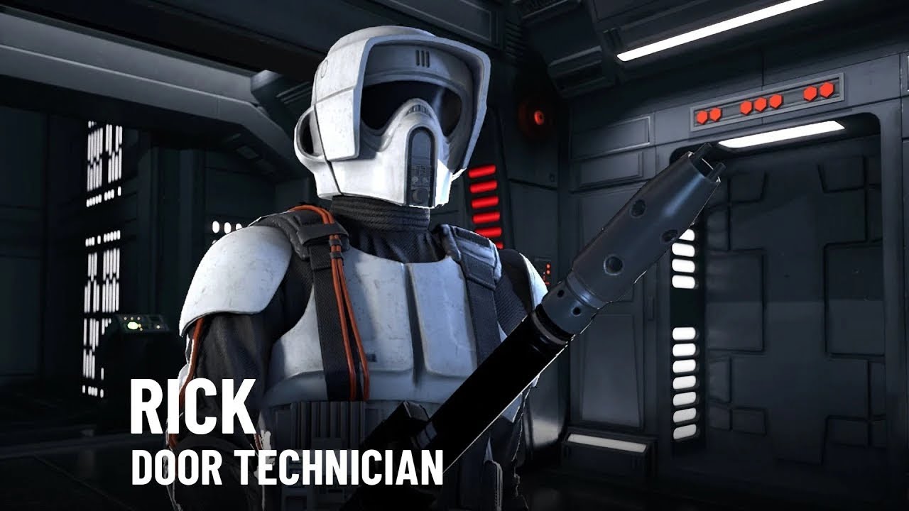 STAR WARS Jedi: Survivor - Rick The Door Technician Boss Fight - YouTube