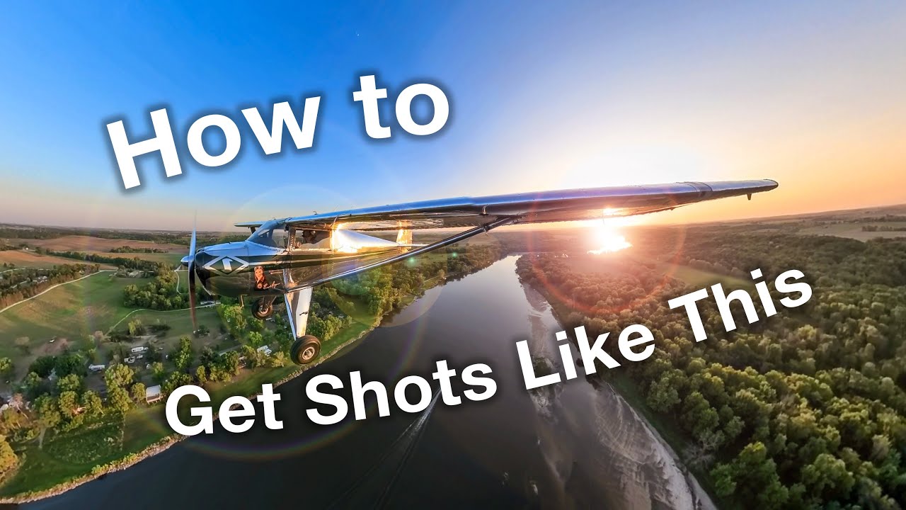 How to use a 360 camera on an airplane - YouTube