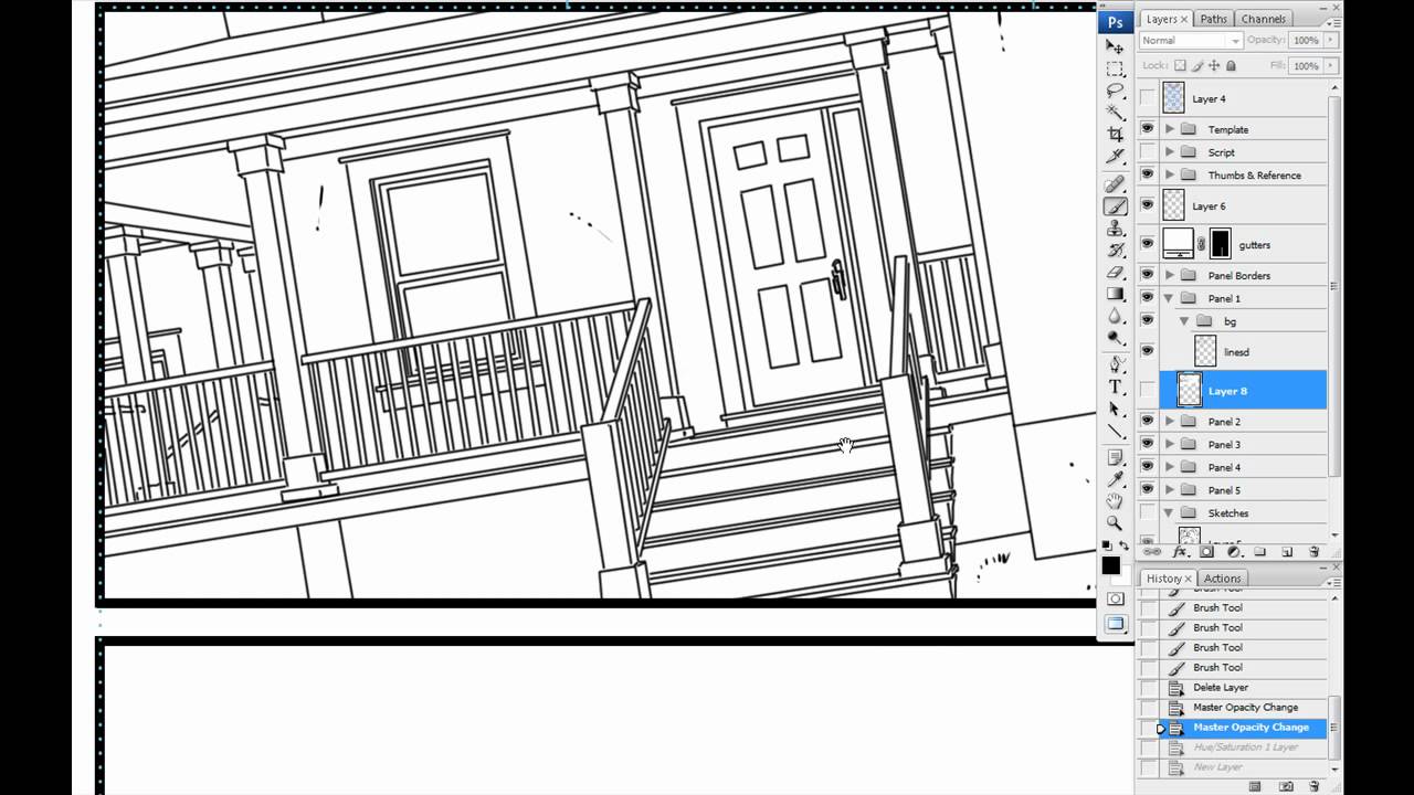 Integrating Google Sketchup into Comics - Scribbles with Jonathan - YouTube