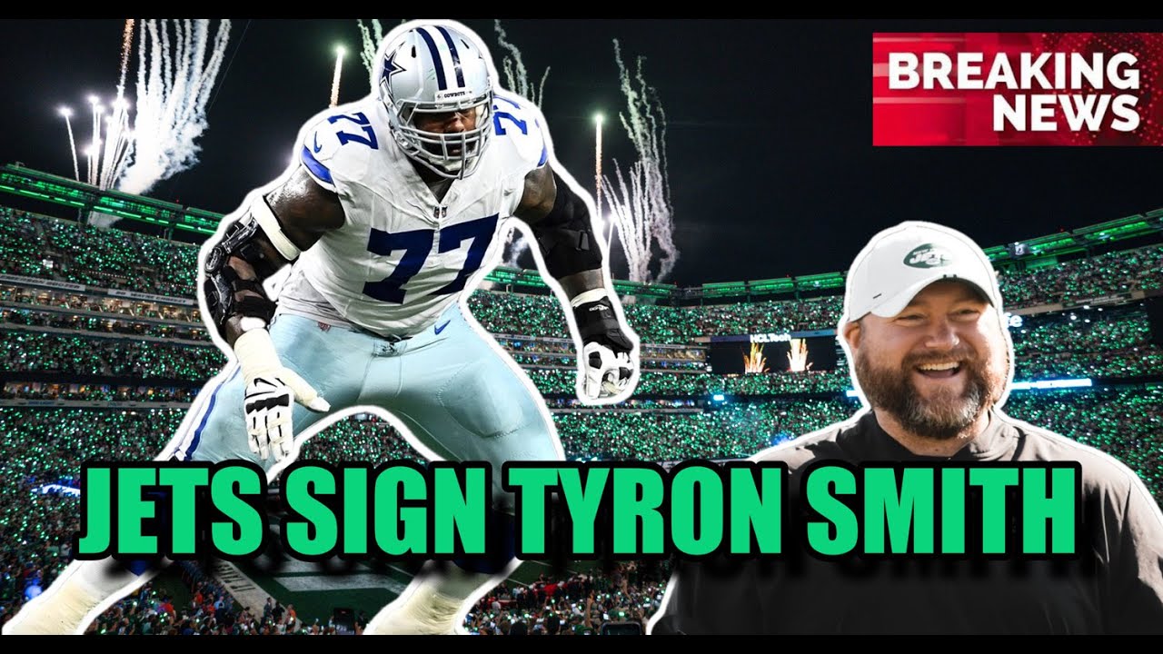 THE NEW YORK JETS LAND TYRON SMITH!! - YouTube