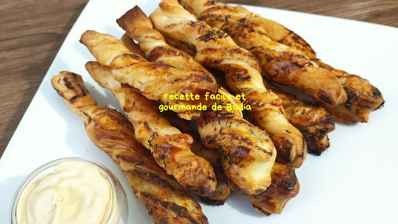 Feuilletés fromage Herbes de Provence cheese and herb puff pastry # ...