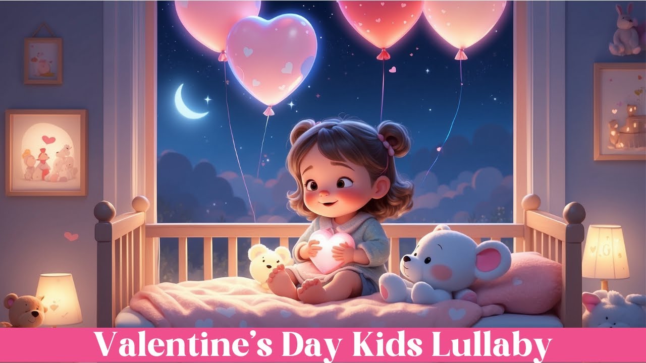 Valentine’s Day Lullaby: Soft & Dreamy Sleep Music for Babies | 30 Min ...