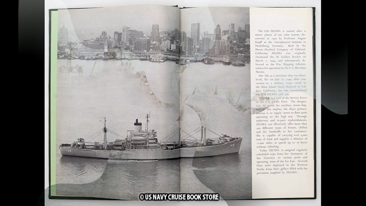 USS Zelima AF 49 - YouTube
