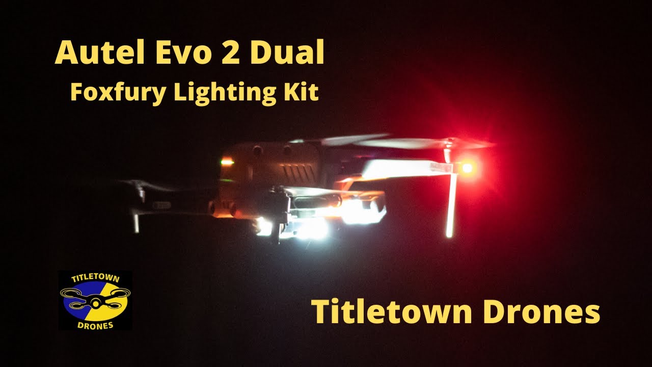 Autel Evo 2 Foxfury Lighting Kit - YouTube