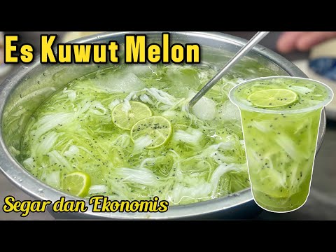 Modal Rp.3500 Pergelas Puas banget sama hasilnya‼️ Es Kuwut Melon untuk Minuman Buka Puasa
