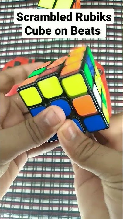 Scrambled Rubiks cube on Beats #shorts #fyp #video #viral #short # ...