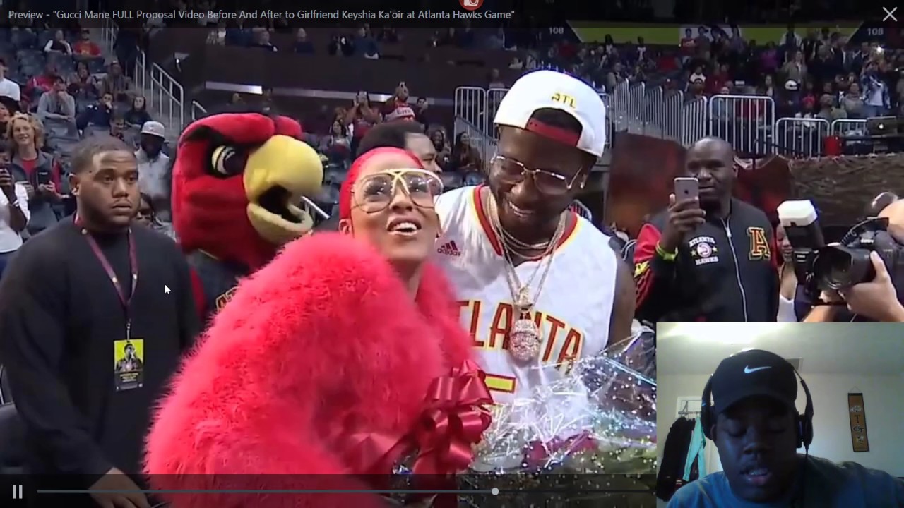 Gucci Mane proposal (reaction) - YouTube