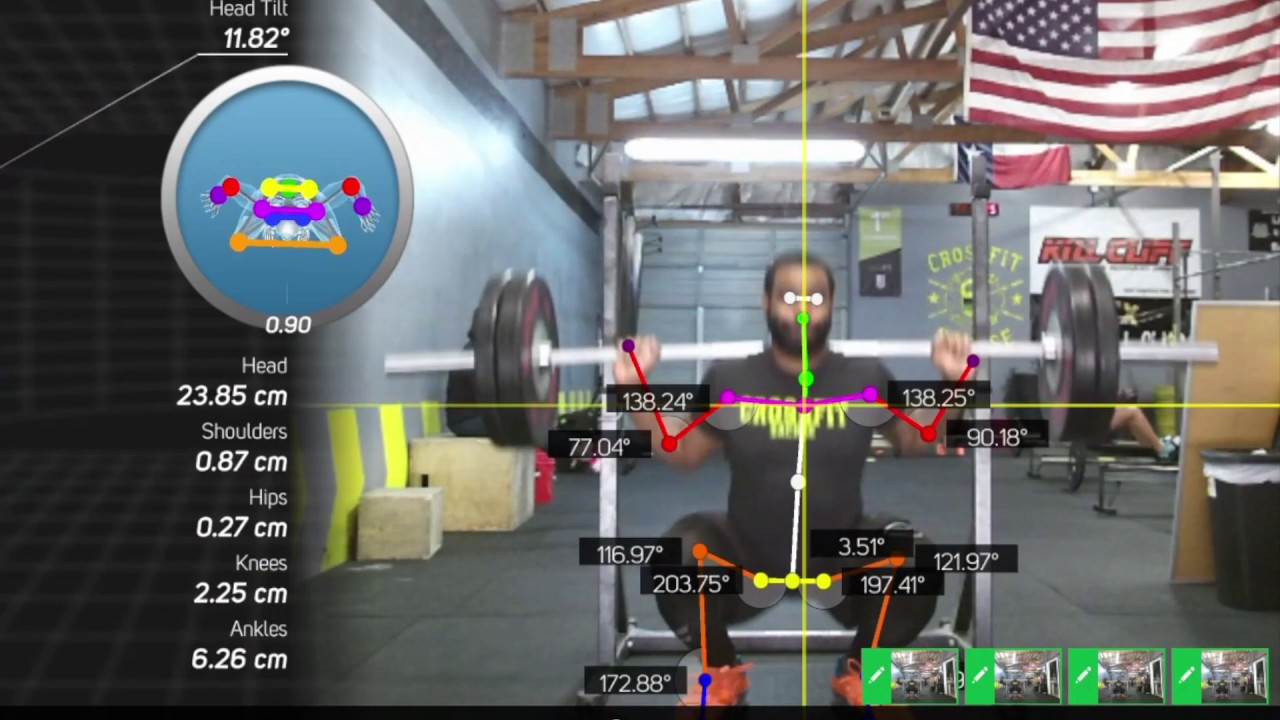 Brain Based Fitness - Back Squat Motion Capture - YouTube