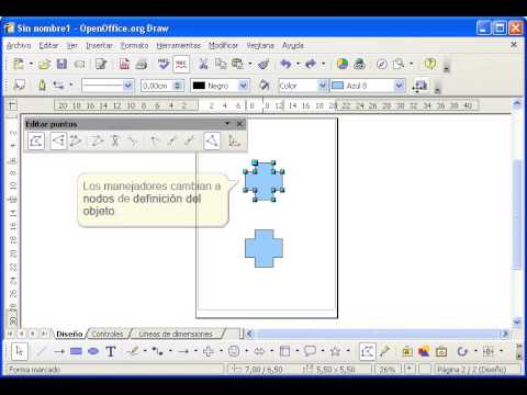 04 Tutorial de Draw de OpenOffice o LIbreOffice Curvas y Polígonos - YouTube