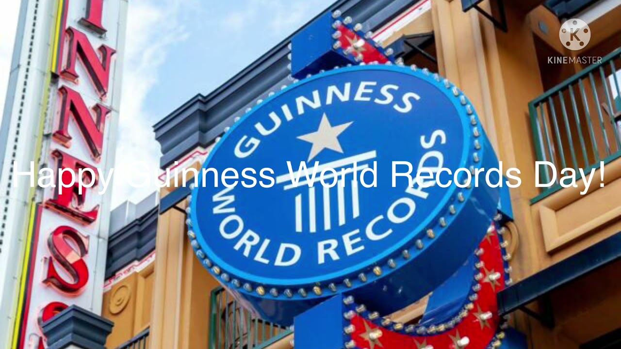 Happy Guinness World Records Day - YouTube