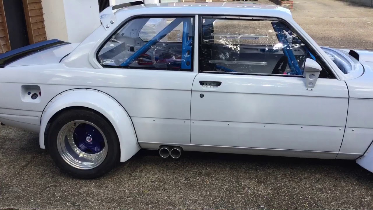 BMW E21 group.2 v8 hillclimb race car - YouTube