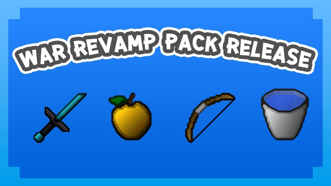 Minecraft Review PvP Resource Pack: WAR Revamp Pack Release - YouTube