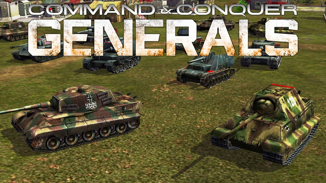 Germany + Nuclear Bombardment vs Allies - Command & Conquer Generals ...