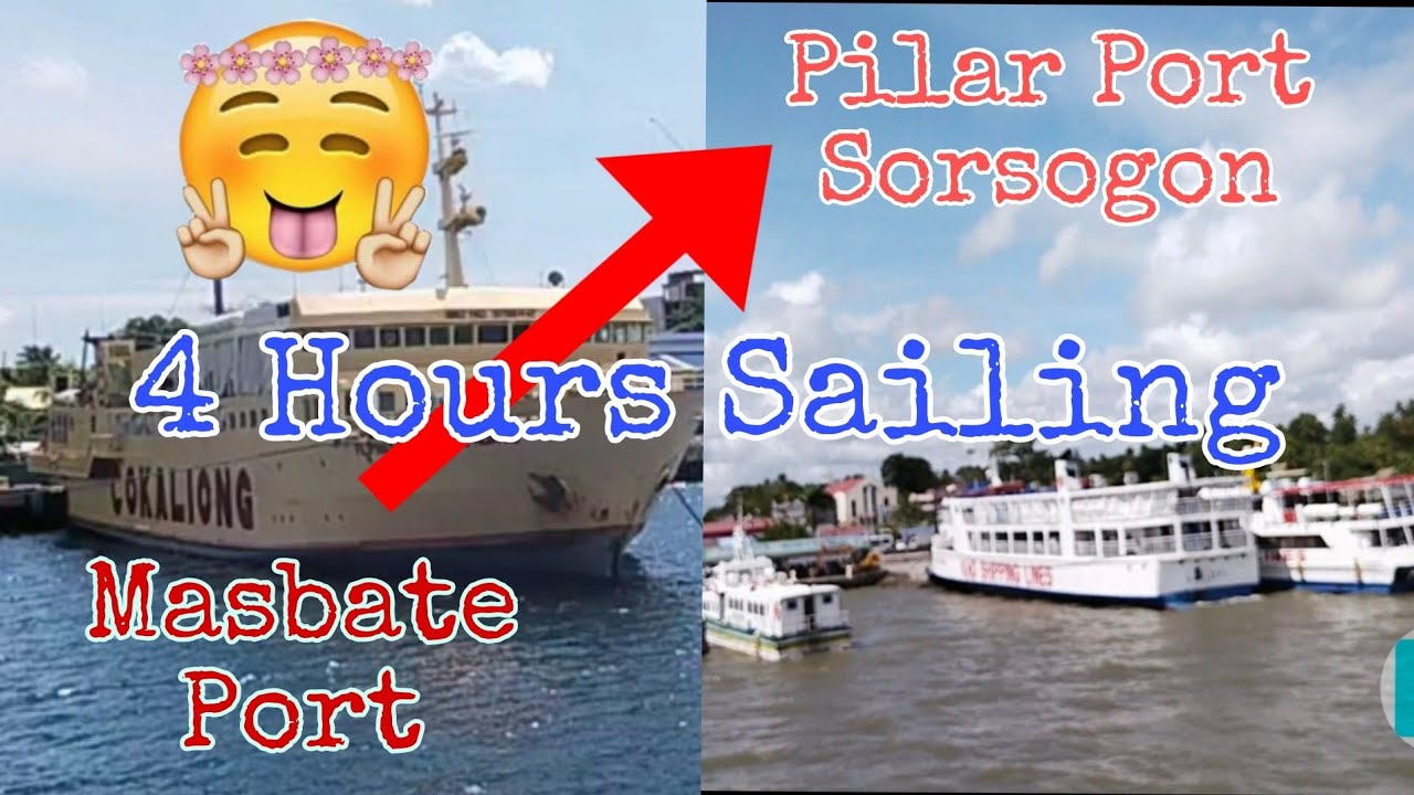 Traveling via RO-RO from Masbate Port to Pilar Port, Sorsogon 🛳️ - YouTube