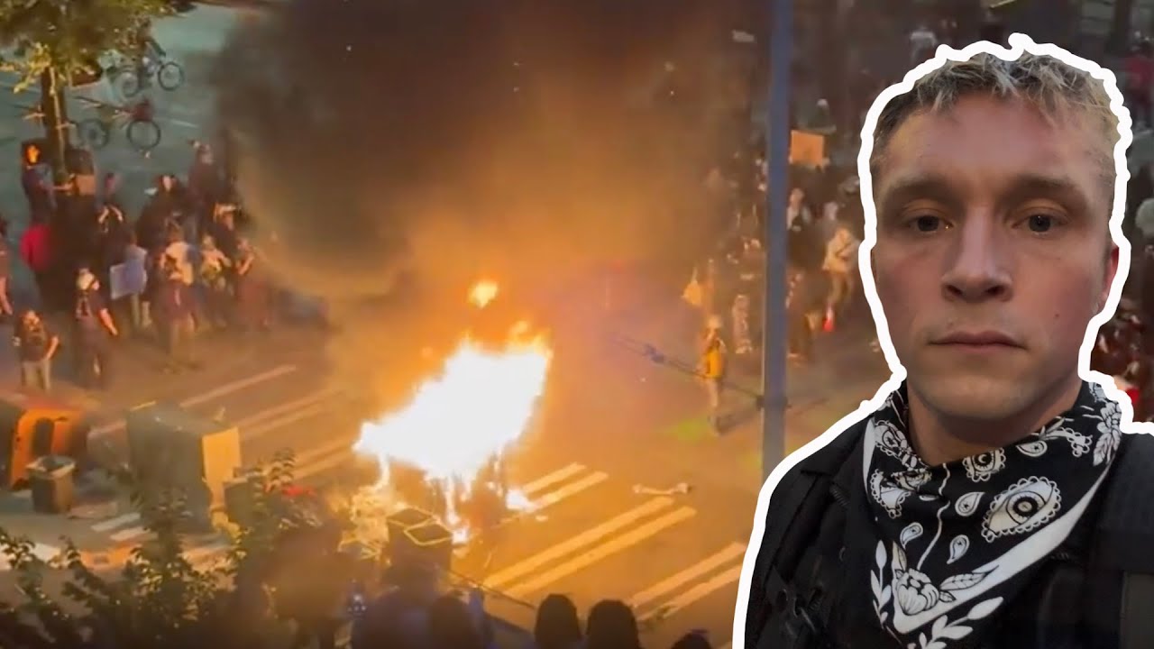 Fighting back against the ICE Invasion in Seattle - YouTube