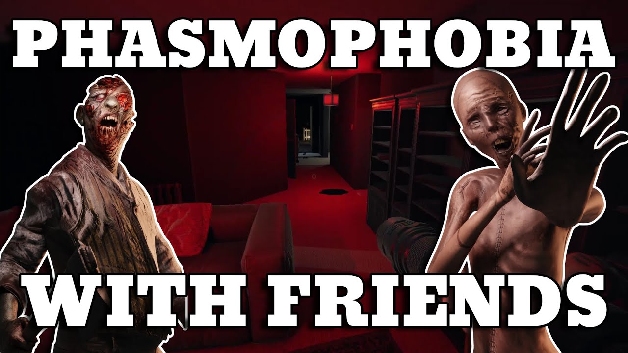 PHASMOPHOBIA WITH @kidosingh1114 @ICrimson8x & @kruzar2602 # ...