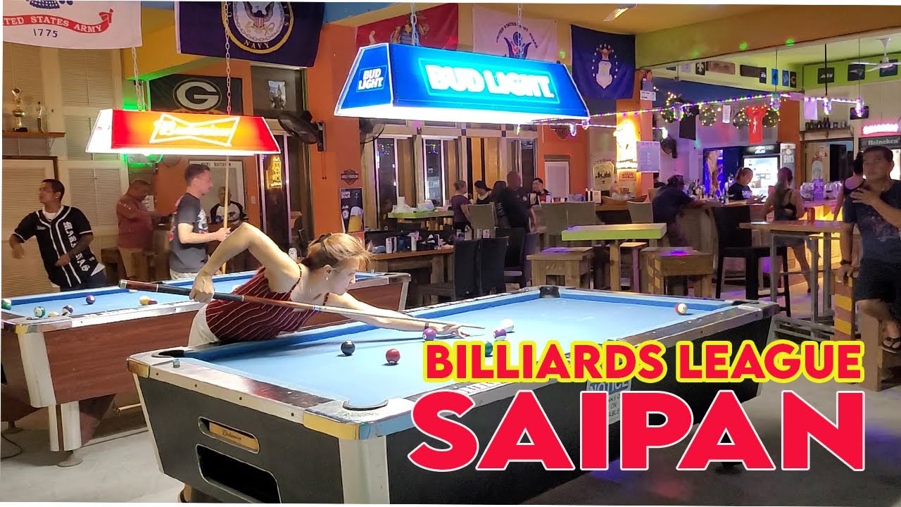 SAIPAN NIGHT LIFE BILLIARDS LEAGUE ☆ - YouTube