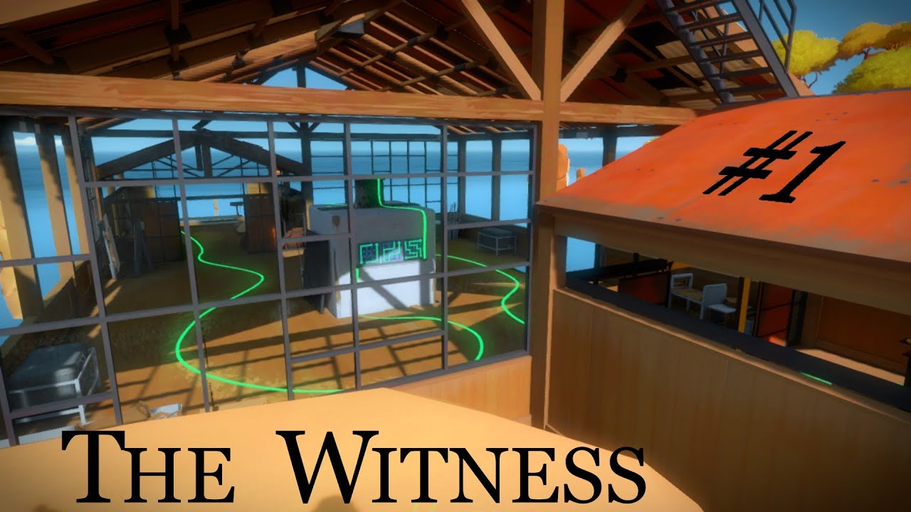 The Witness ep1: Glass factory! - YouTube