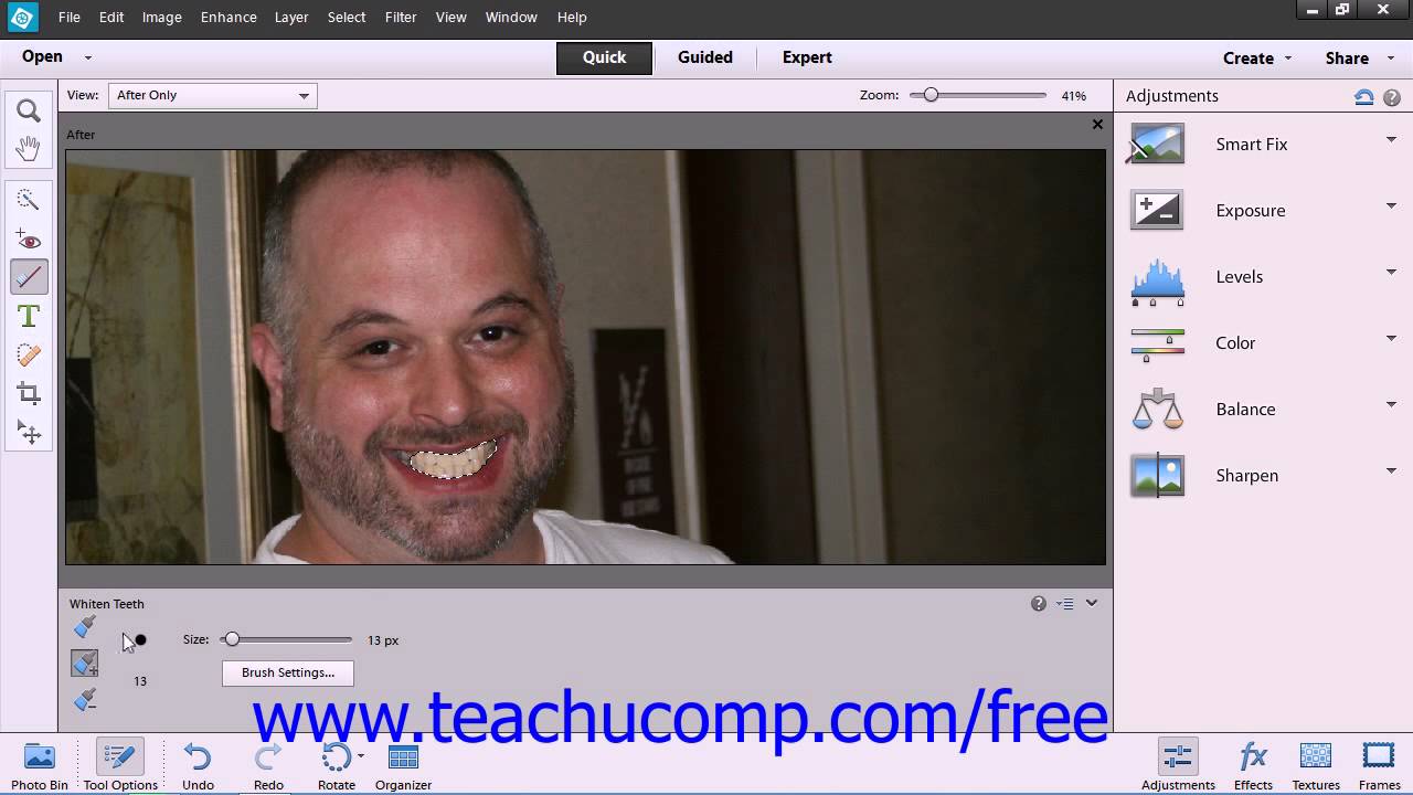 Photoshop Elements 12 Tutorial The Different Edit Modes Adobe Training ...