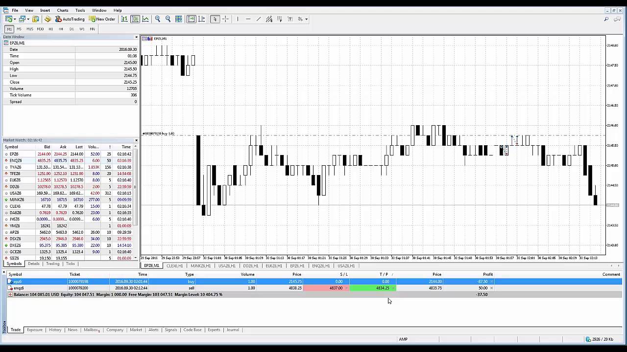 MetaTrader5 | MT5 | Managing positions - YouTube