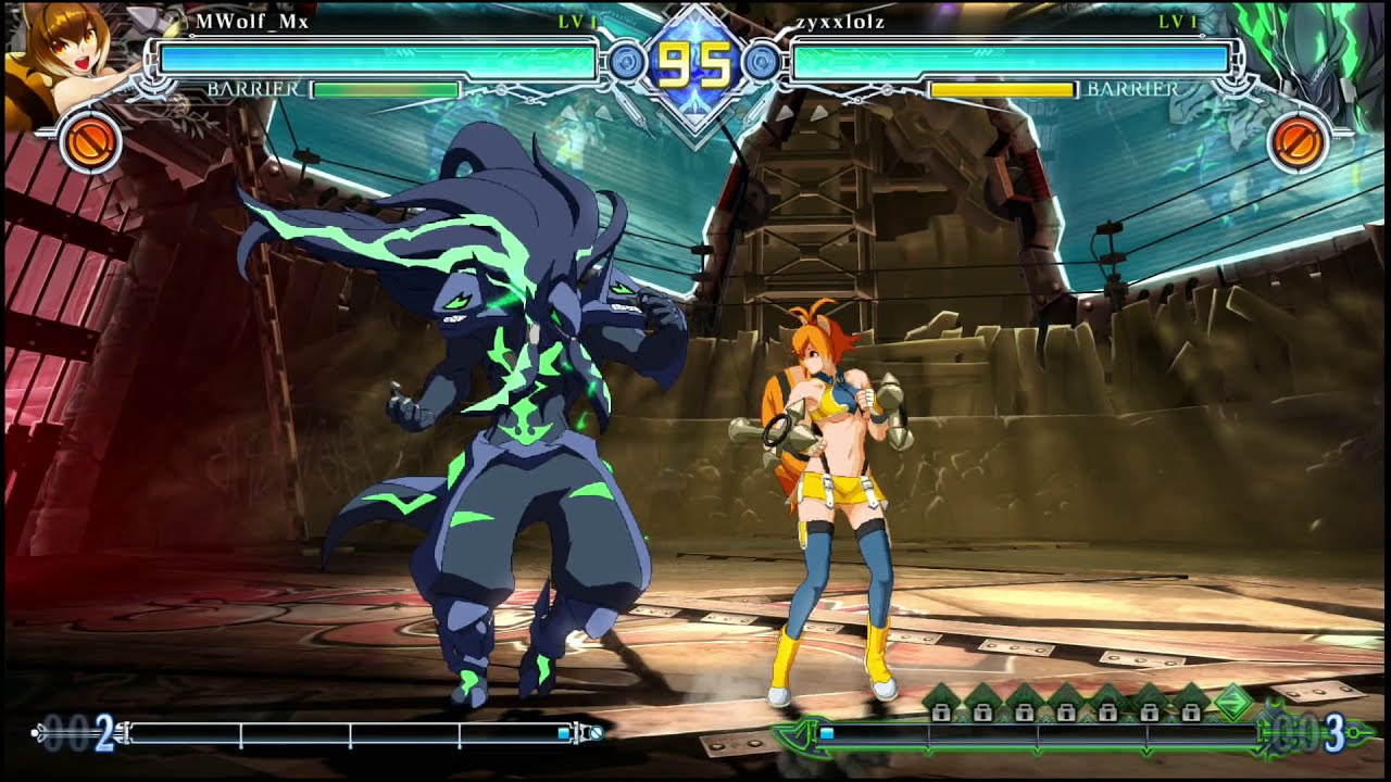 buff the squirrel waifu | Blazblue Central Fiction - YouTube