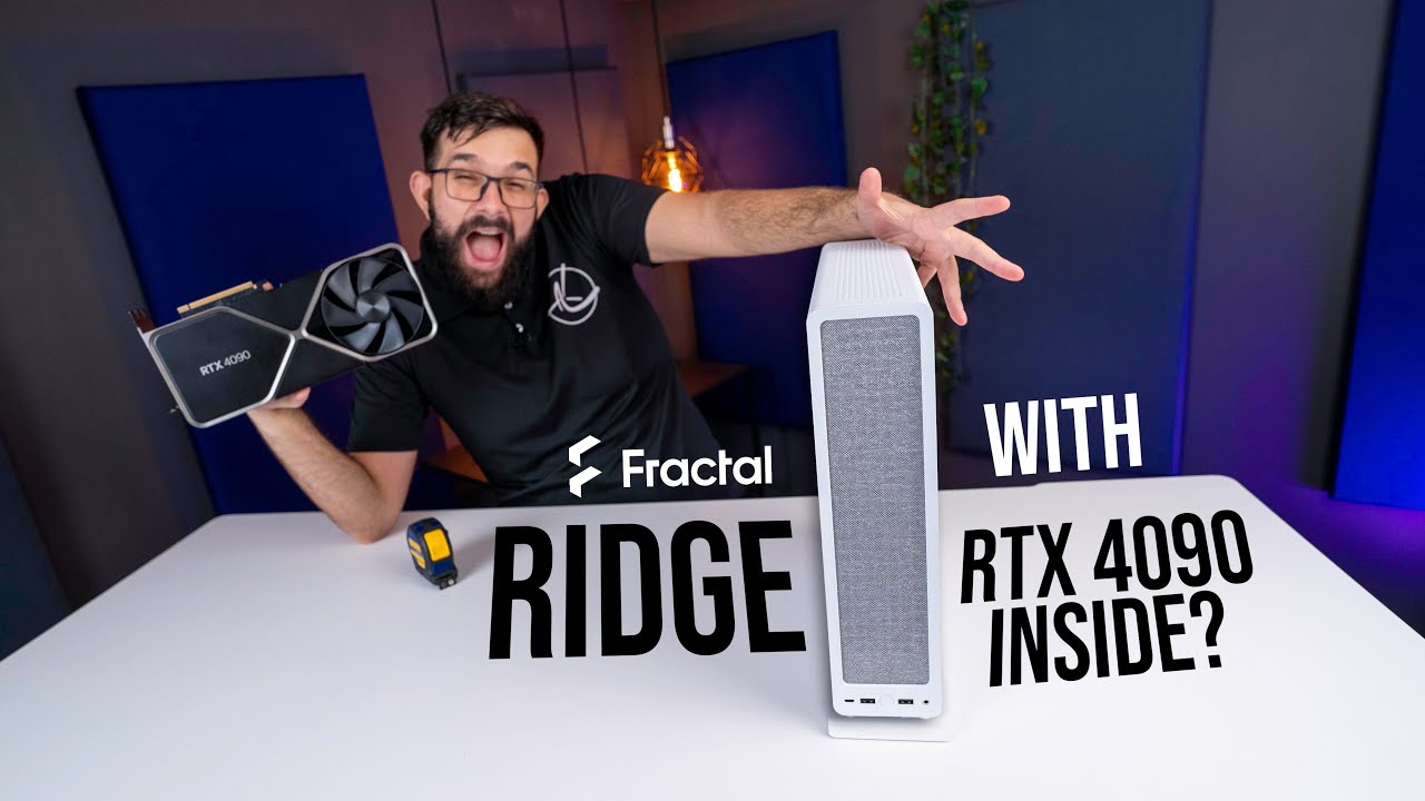 OMG! 4090 In This SFX Case? || Building in Fractal Ridge ITX Case - YouTube