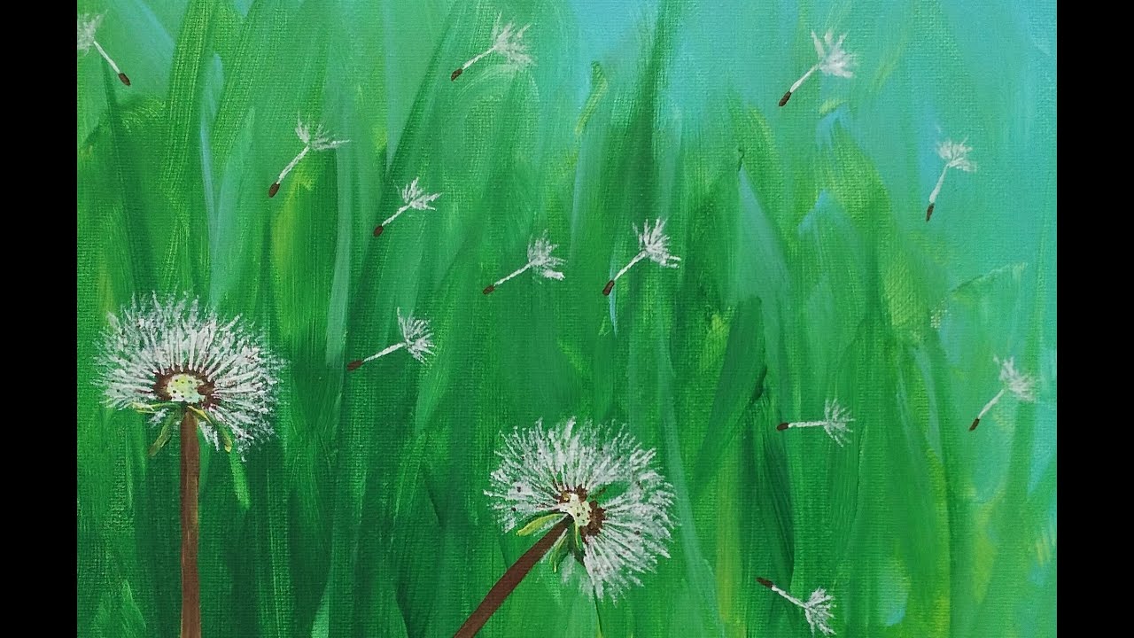 Dandelion Fluff Tutorial - YouTube
