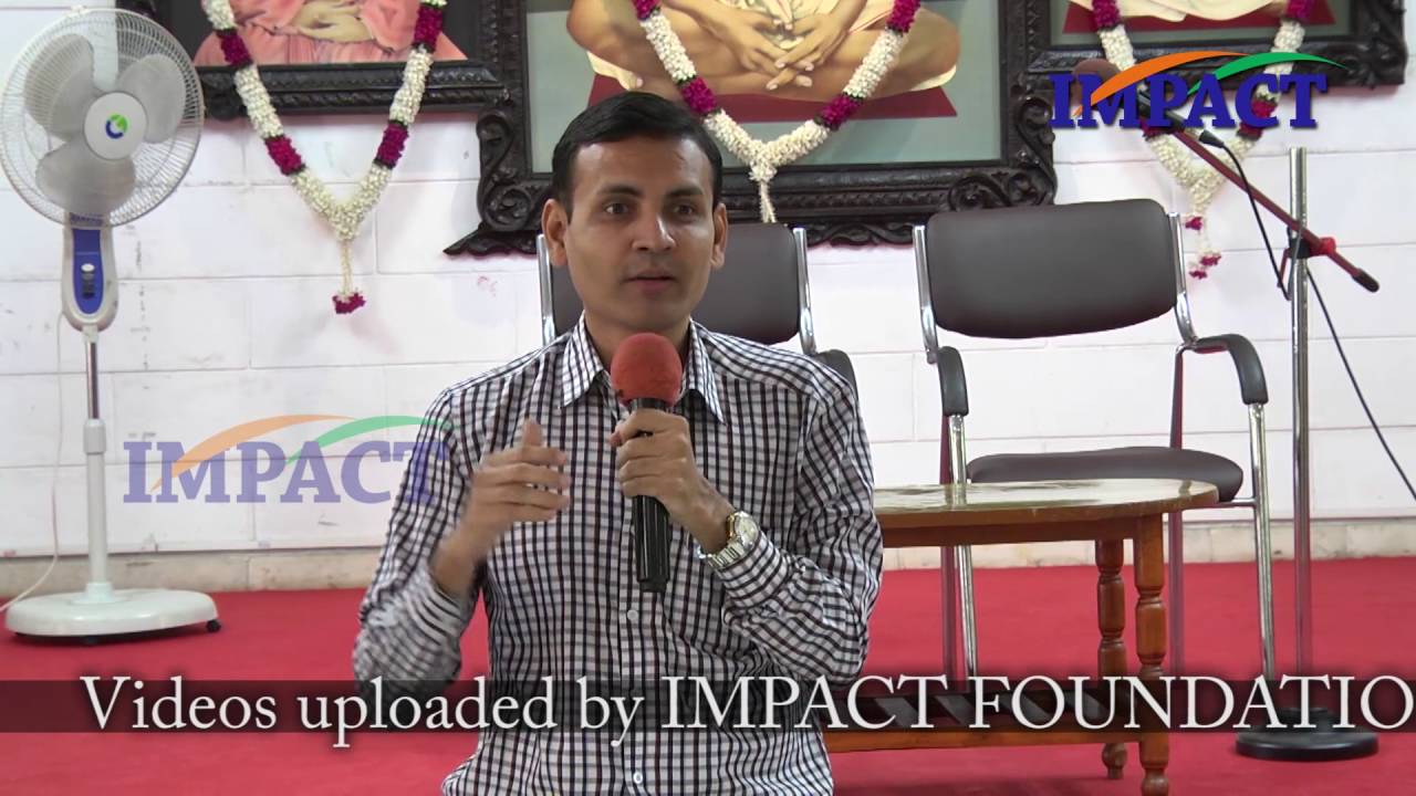 "Take charge and Be free" class by Dr Vivek Modi at IMPACT 2016 - YouTube