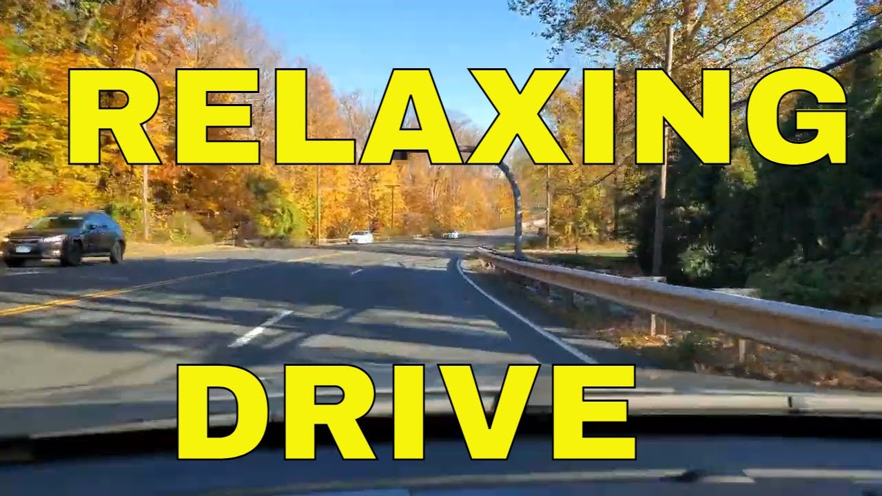Relaxing Drive Around Town - YouTube