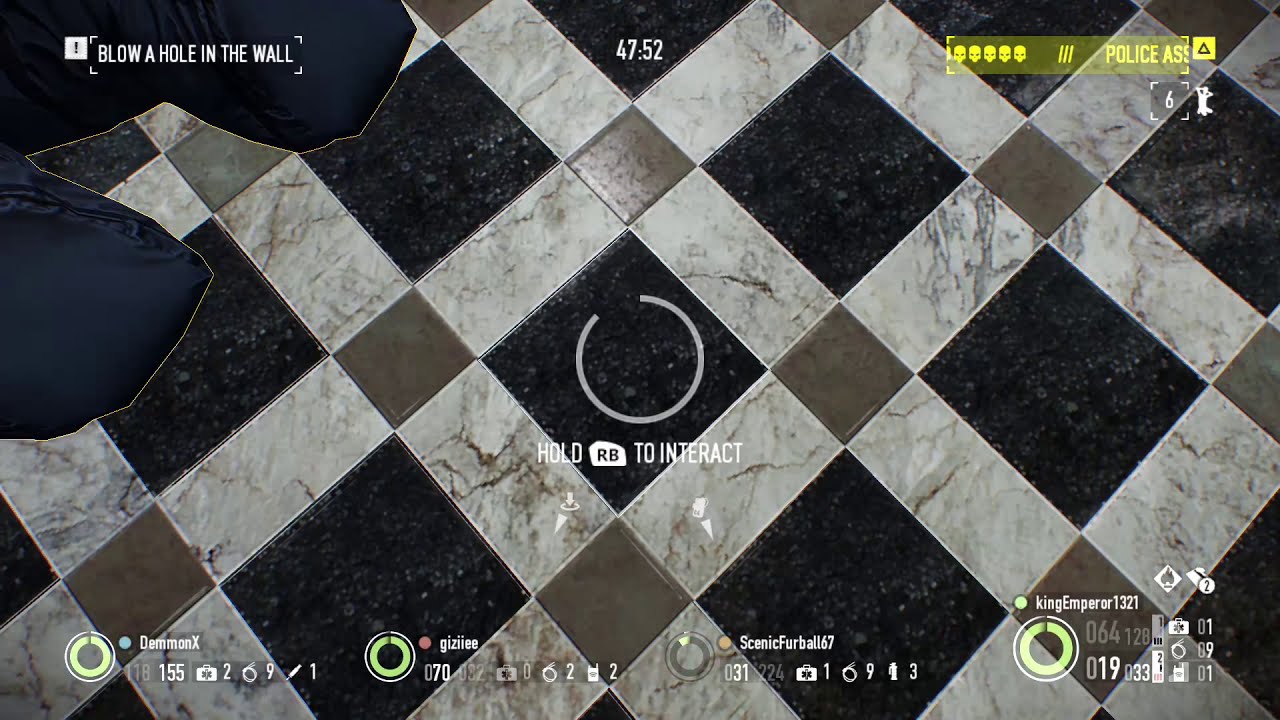 Payday 2 When you give a tutorial to the overdrill puzzle - YouTube