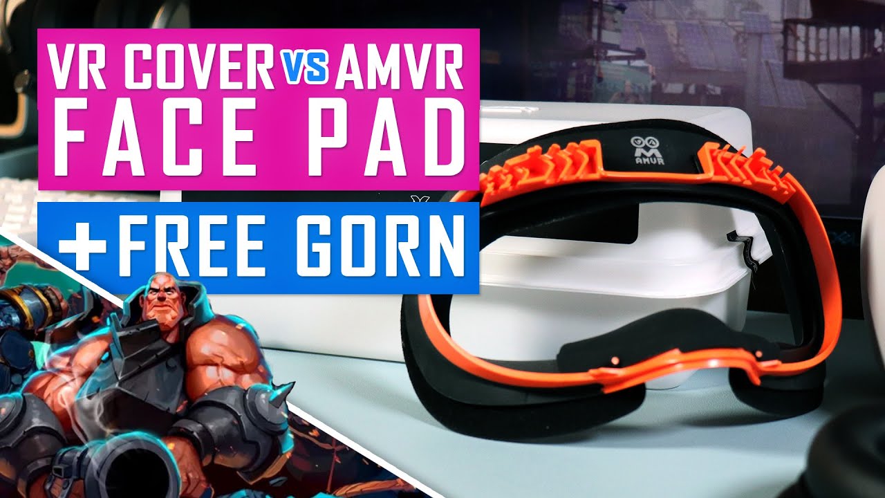 VR COVER vs AMVR Face Pad for Oculus Quest 2 | GORN GIVEAWAY - YouTube