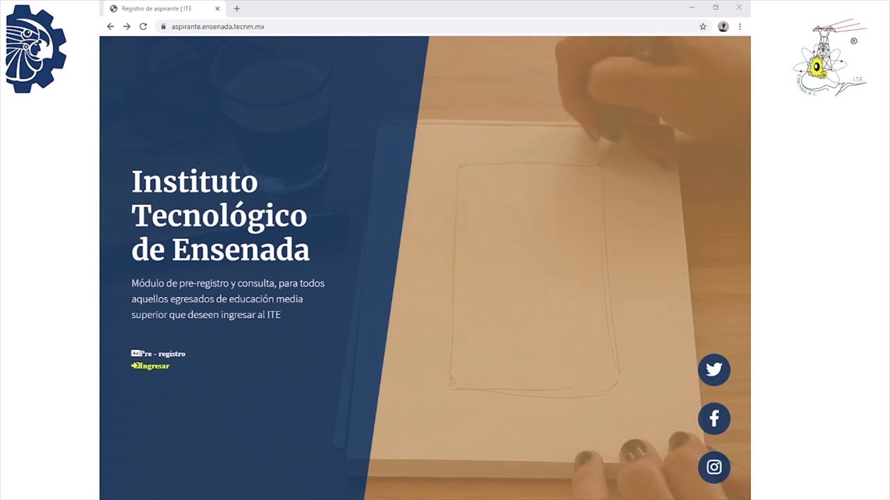 1.Formularios para el proceso de admisión ITE 2021 - YouTube