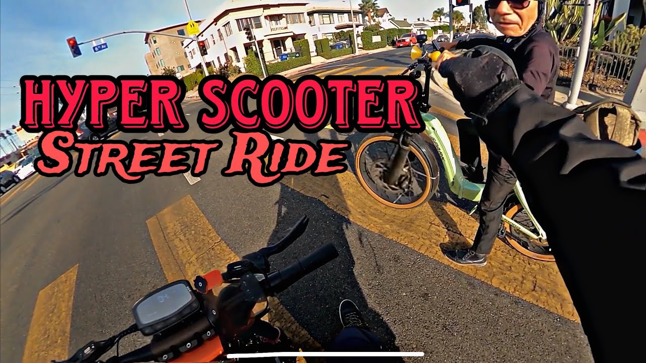 LA Street Riding! Hyper E-scooters are Cheaper than Ever! Alibaba not ...
