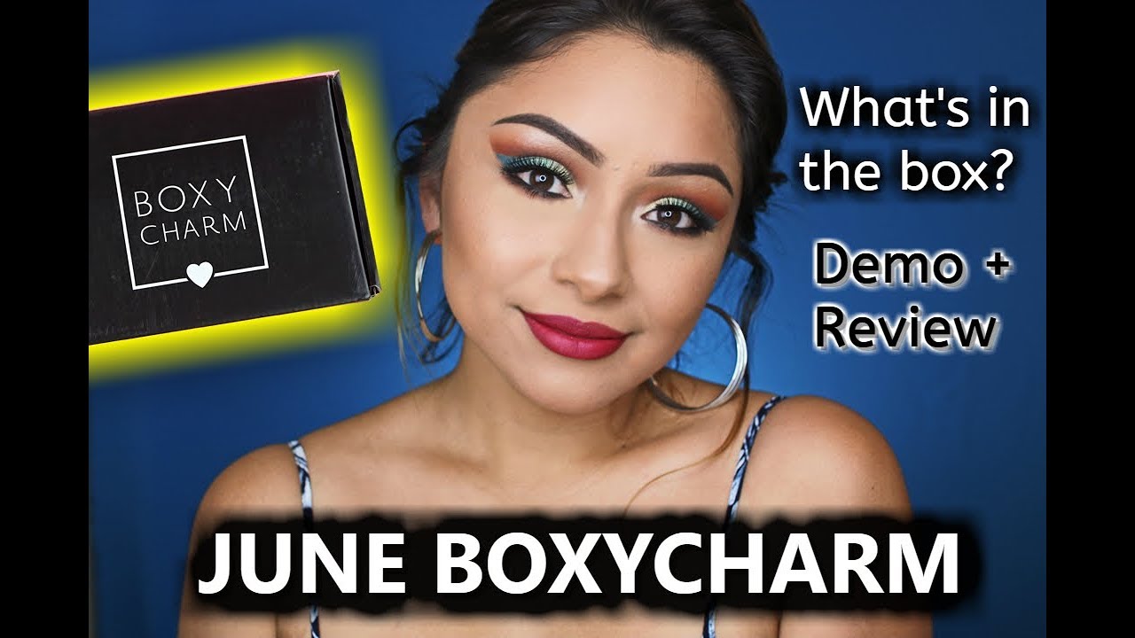 JUNE BOXYCHARM| REVIEW AND DEMO - YouTube