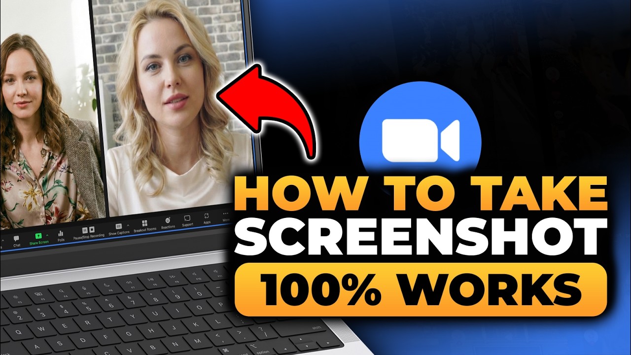How To Take Screenshot in Zoom (FAST & EASY) | 100% WORKS | NO Yapping ...