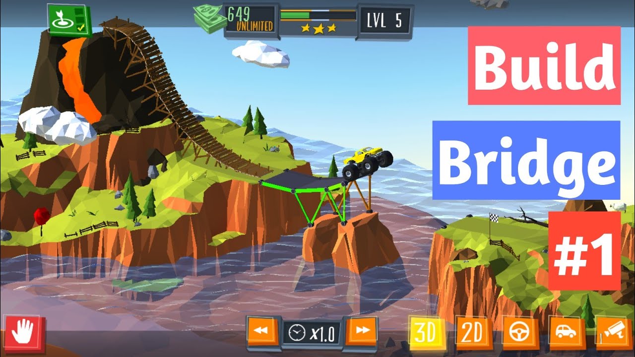 ADAMIT | Build A Bridge Game Level 1 2 3 4 5 Android Begin | Trở thành ...