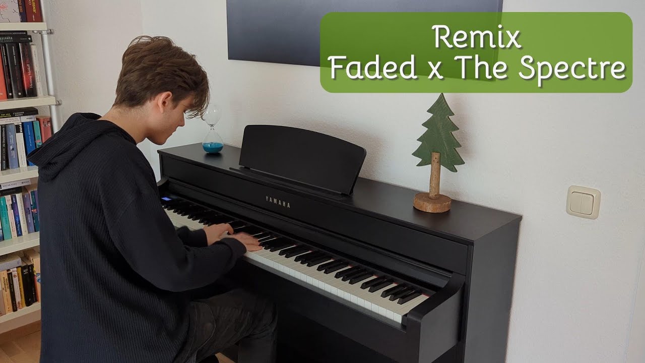Faded x The Spectre (Remix) - Alan Walker | Piano Cover - YouTube