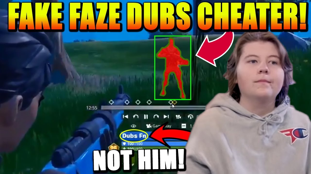 This FAKE FaZe Dubs is HACKING! Pros FED UP with Aimbot! NRG Ron Opens ...