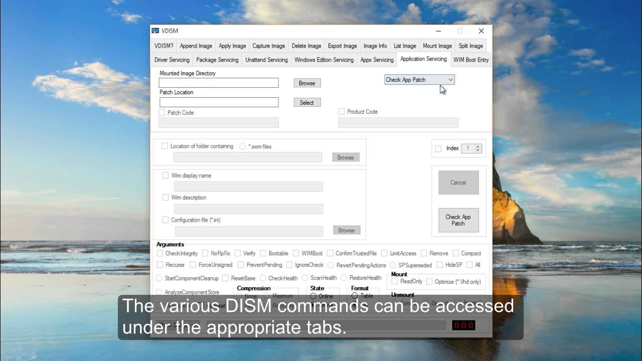 VDISM (DISM GUI) - YouTube