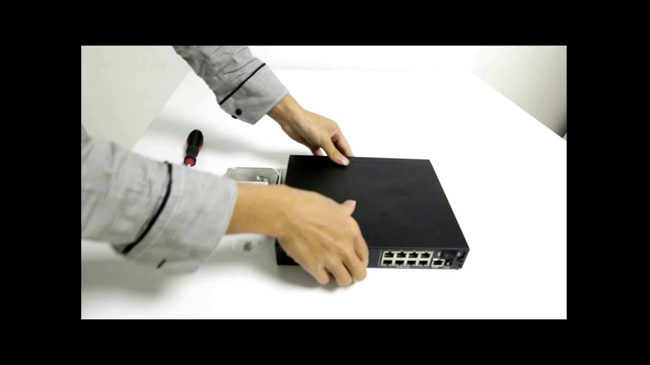 Techage Security Camera - How to install a hard drive for recorder ...