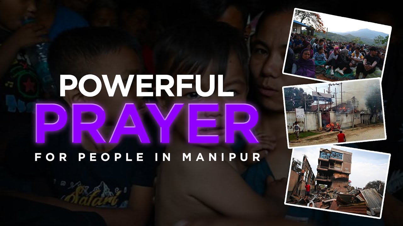 Agree with Bishop as he Prayers for People in Manipur for PEACE - YouTube