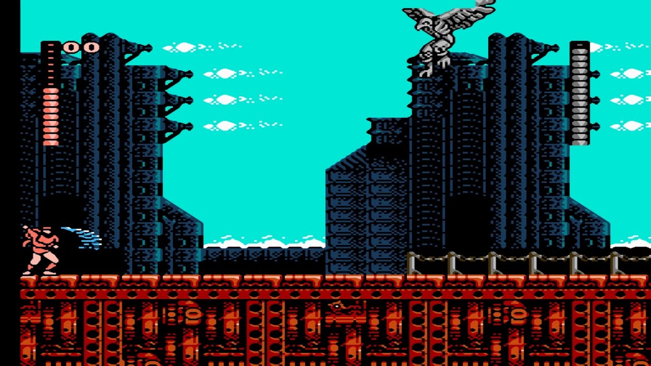 shadow of the ninja ( NES ) game 4 nút tuổi thơ - phá đảo - YouTube