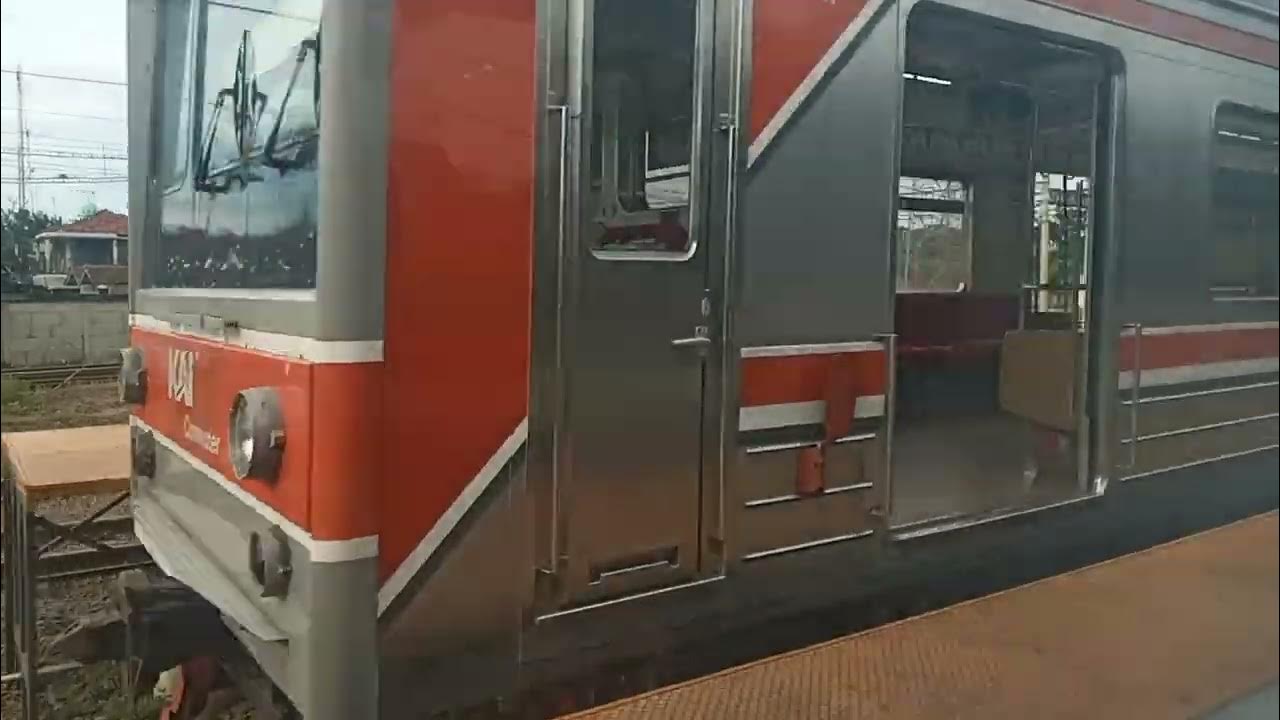 Naik KRL ke Rangkasbitung (Kereta sampai) - YouTube