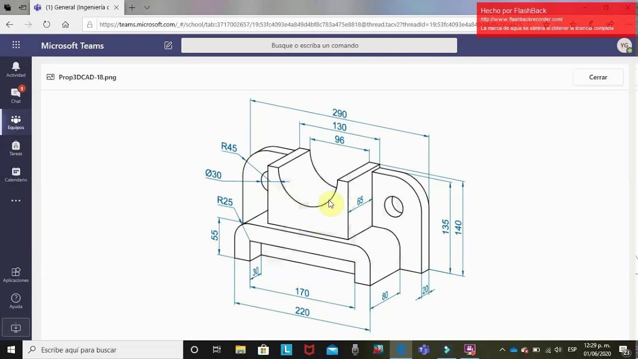 Autocad. Dibujo en 3D - YouTube
