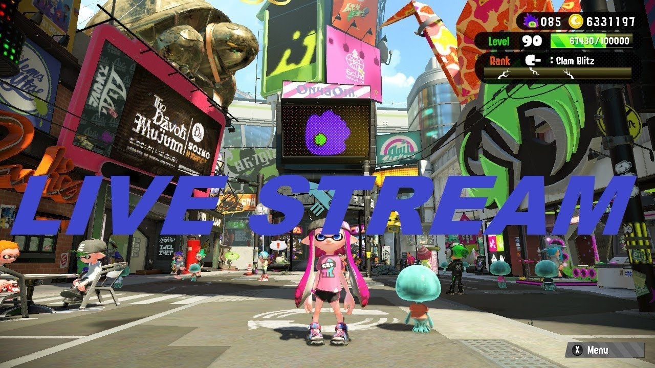 Splatterday Night Chillin - Splatoon 2 LIVE STREAM - YouTube